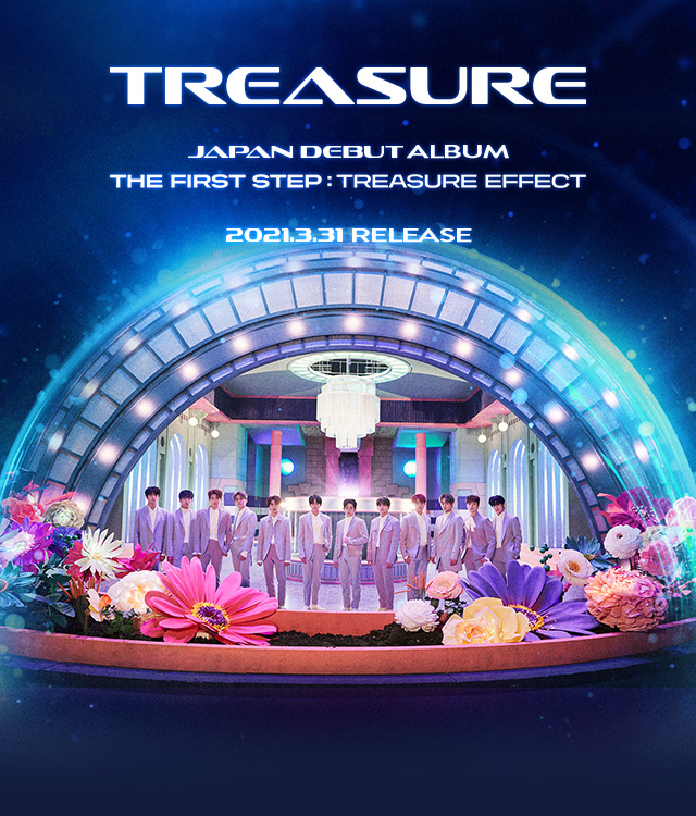 TREASURE JAPAN DEBUT ALBUM THE FIRST STEP : TREASURE EFFECT